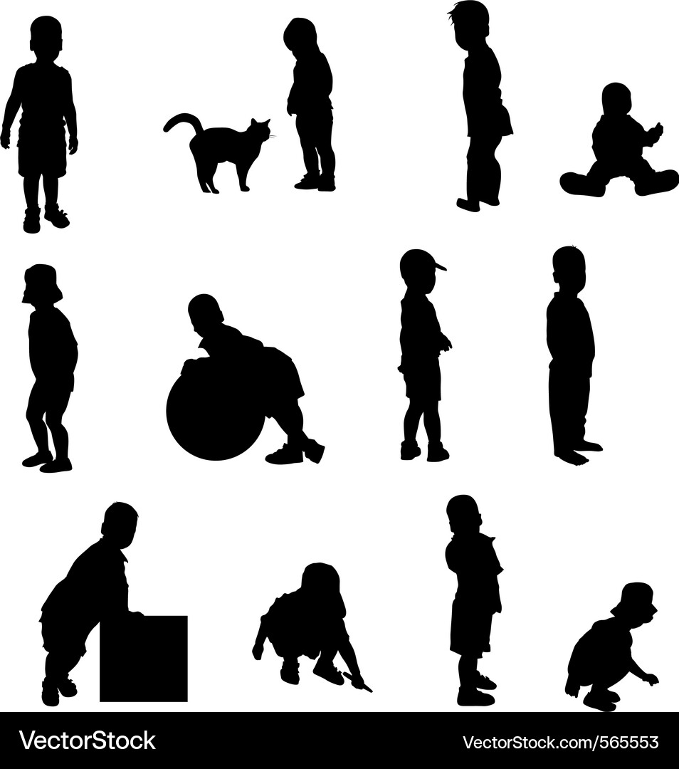 Young little boy Royalty Free Vector Image - VectorStock