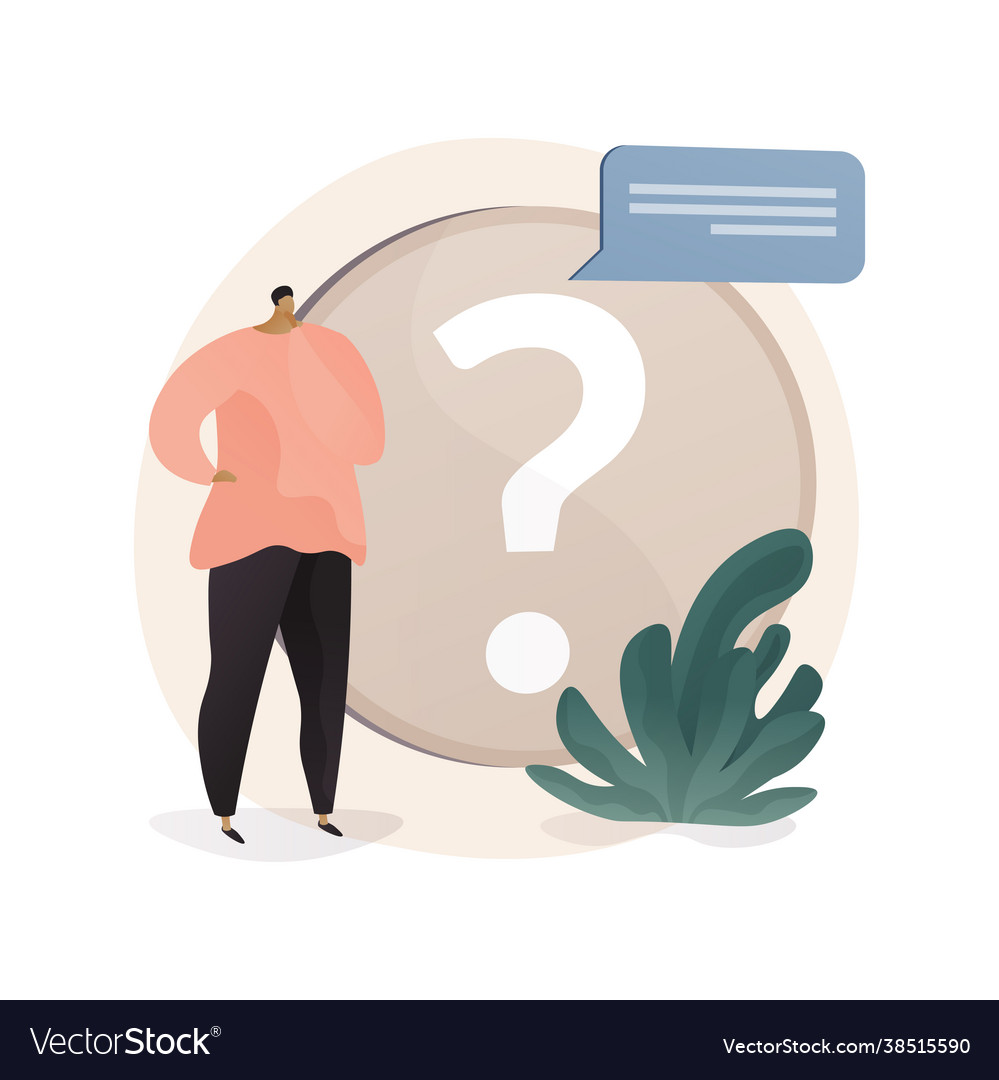 Faq abstract concept Royalty Free Vector Image Faq abstract concept Royalty Free Vector Image