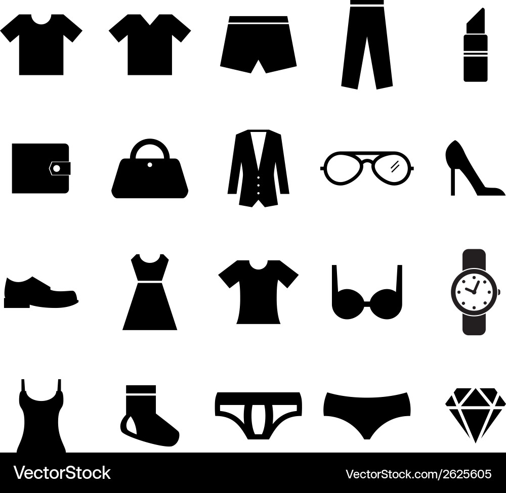 Fashion Icon Royalty Free Vector Image - VectorStock