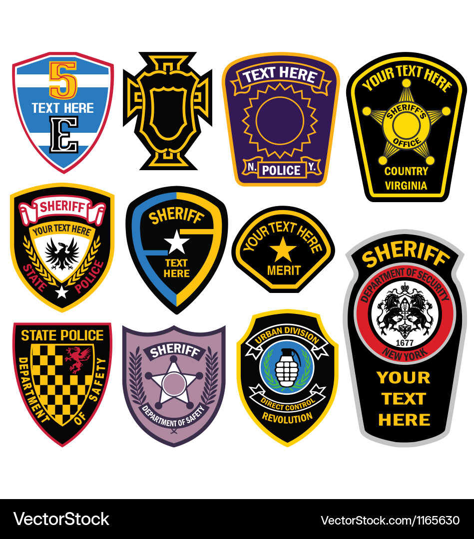 Emblem badge design Royalty Free Vector Image - VectorStock