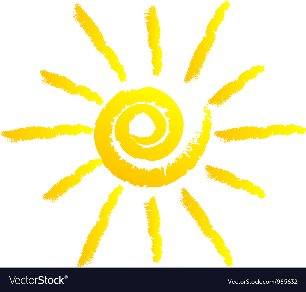 Sun Royalty Free Vector Image - VectorStock