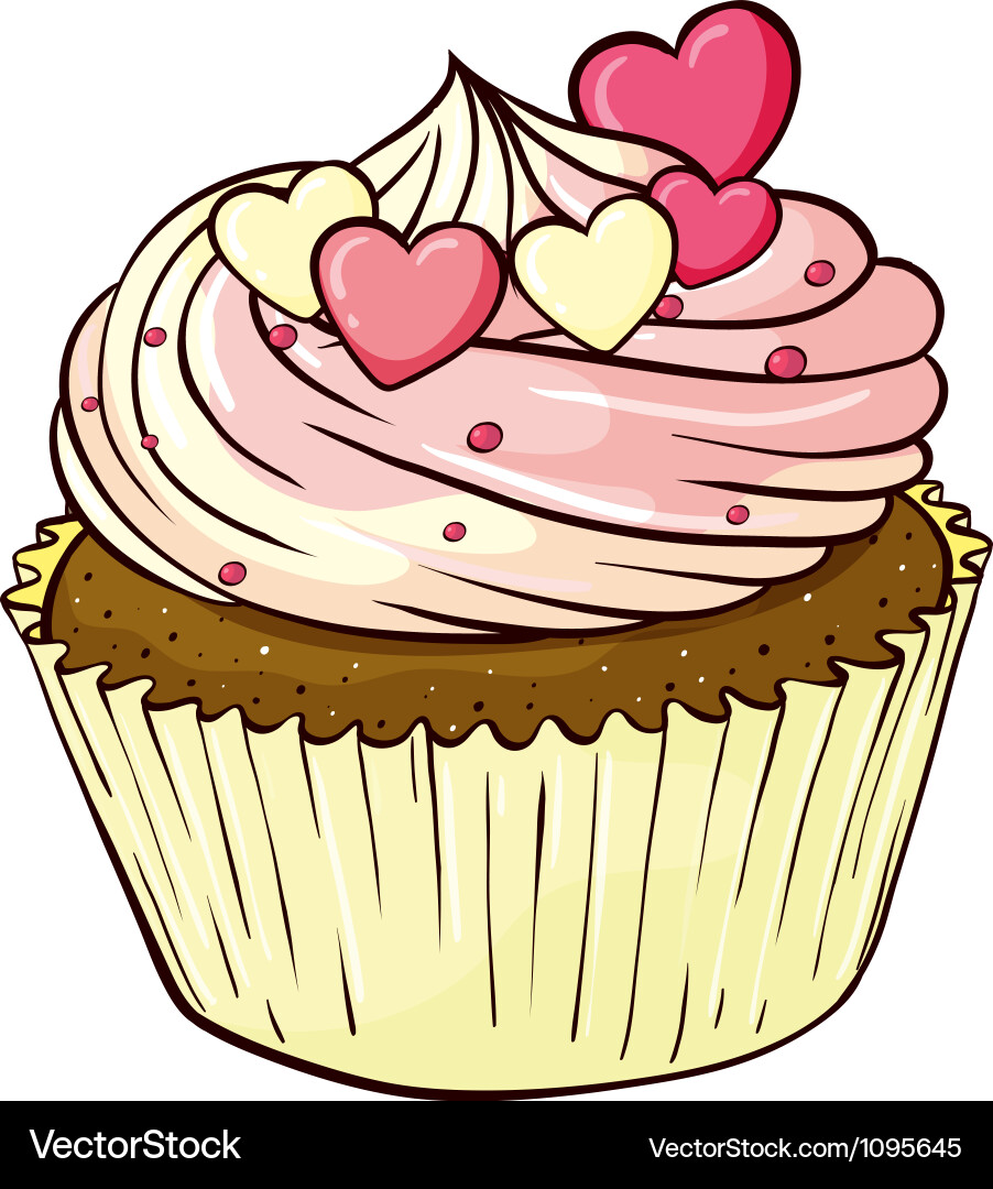 Cupcake Royalty Free Vector Image - VectorStock