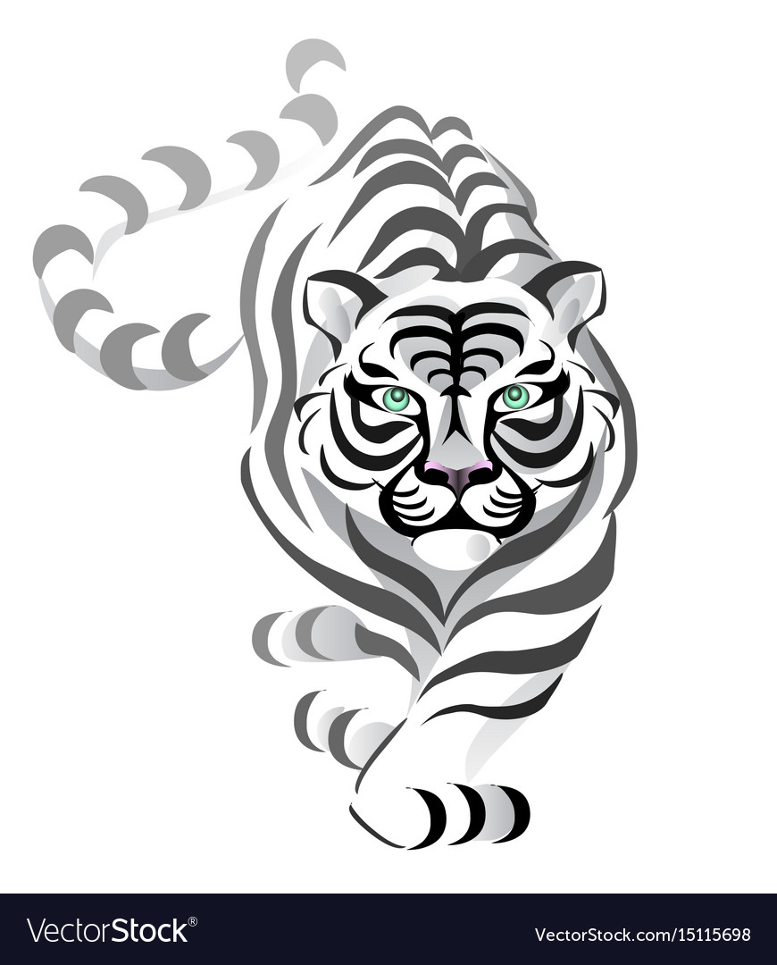 Tiger Royalty Free Vector Image - VectorStock