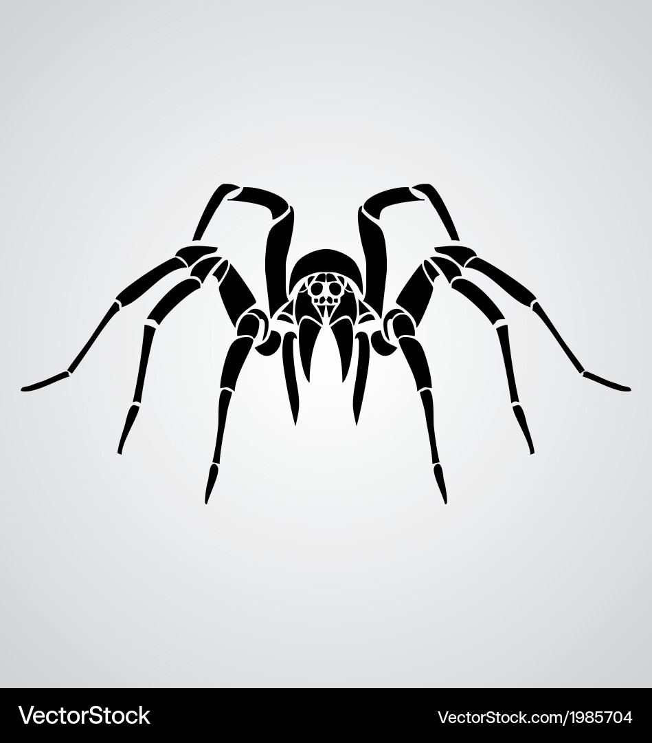 Tribal Spider Royalty Free Vector Image - VectorStock