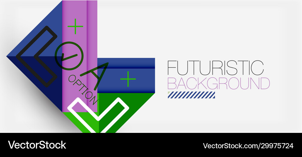 Abstract background geometric business Royalty Free Vector