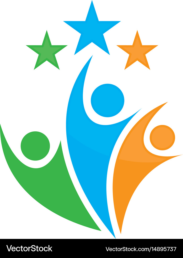 Success student school logo image image Royalty Free Vector