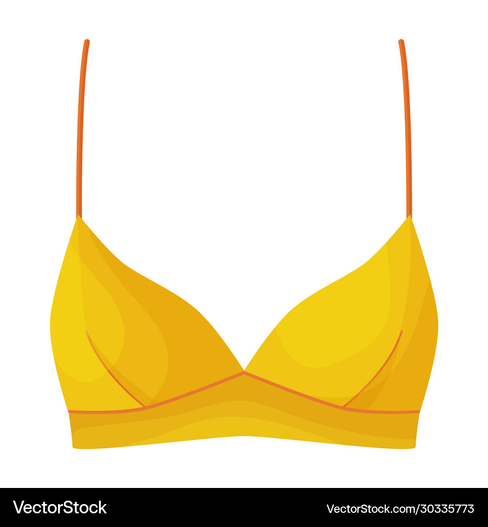 Bra iconcartoon icon isolated Royalty Free Vector Image
