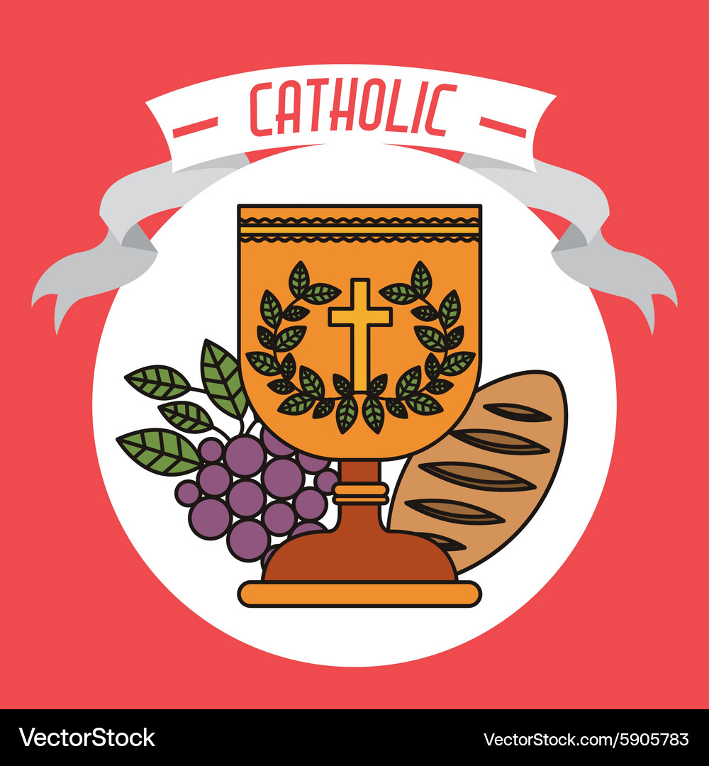 Catholic design Royalty Free Vector Image - VectorStock