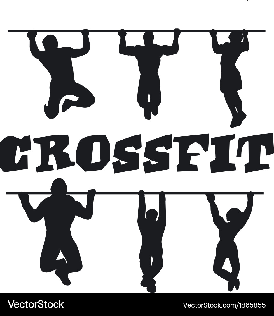 Crossfit Workout Royalty Free Vector Image - VectorStock