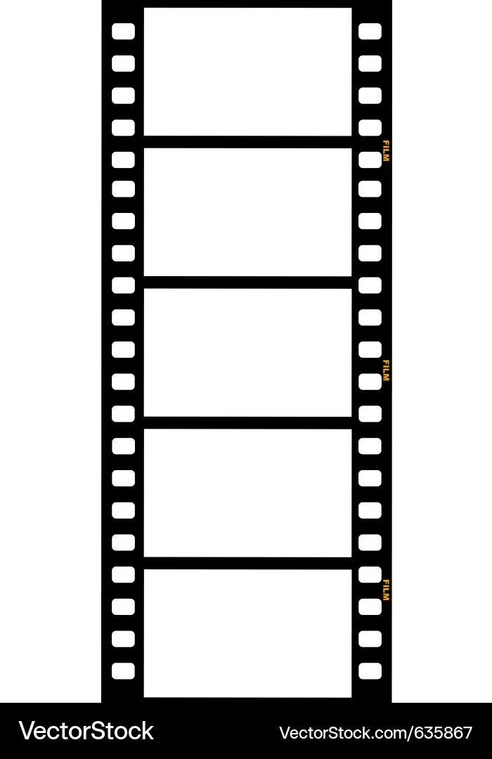 Movie film Royalty Free Vector Image - VectorStock