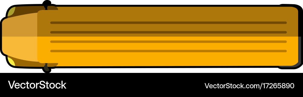 Top view of a school bus Royalty Free Vector Image