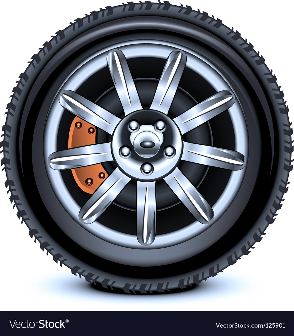 Wheel Royalty Free Vector Image - VectorStock