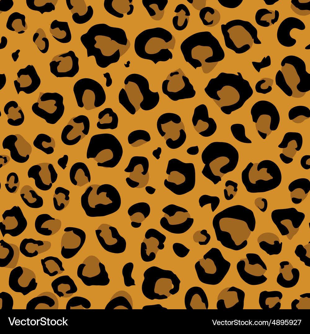 Leopard skin Royalty Free Vector Image - VectorStock