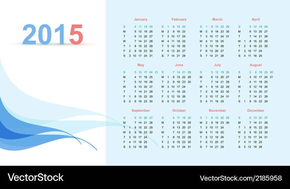 Calendar Royalty Free Vector Image - VectorStock