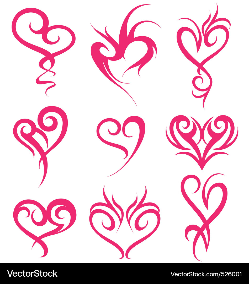 Heart design Royalty Free Vector Image - VectorStock