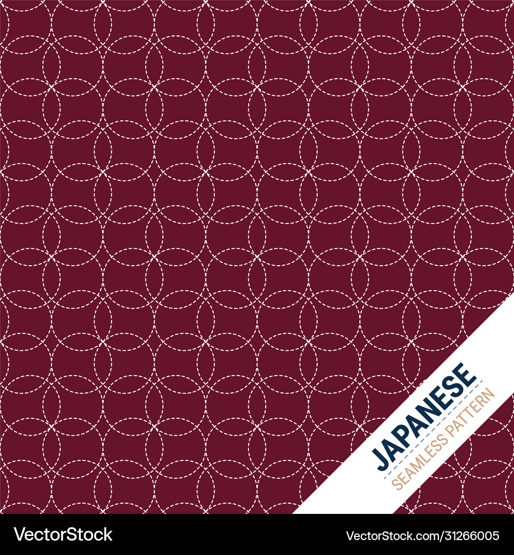Traditional japanese seamless pattern Royalty Free Vector