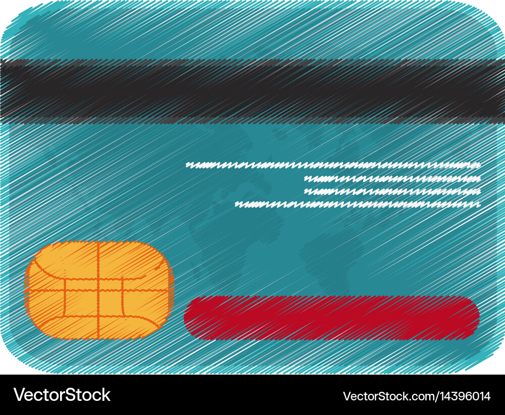 Credit or debit card icon image Royalty Free Vector Image