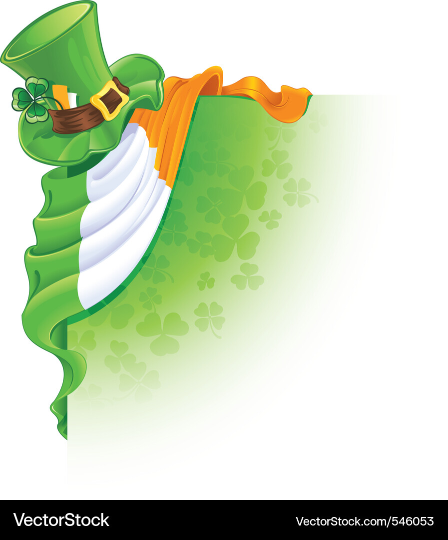 Irish cartoon Royalty Free Vector Image - VectorStock