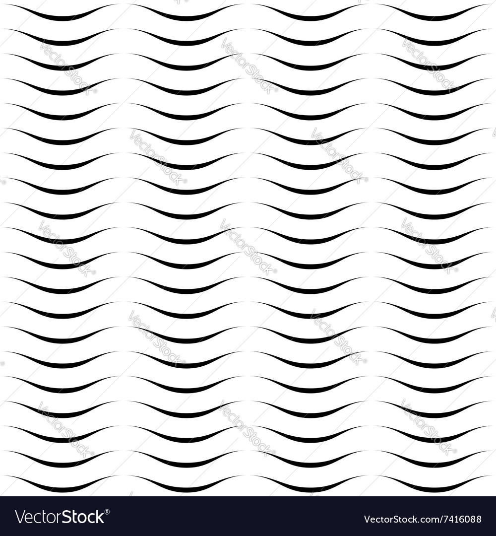 Wave seamless pattern Royalty Free Vector Image
