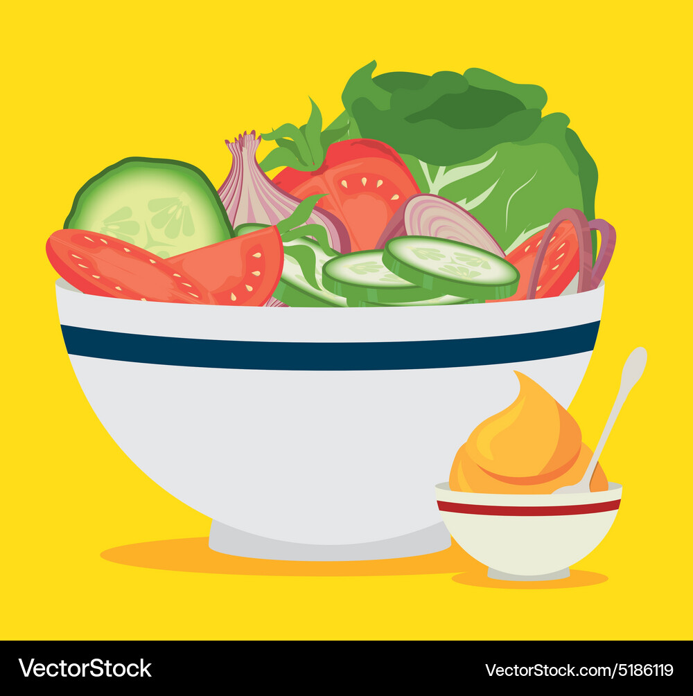 Food digital design Royalty Free Vector Image - VectorStock