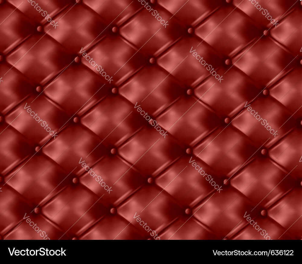 Cushion leather background Royalty Free Vector Image
