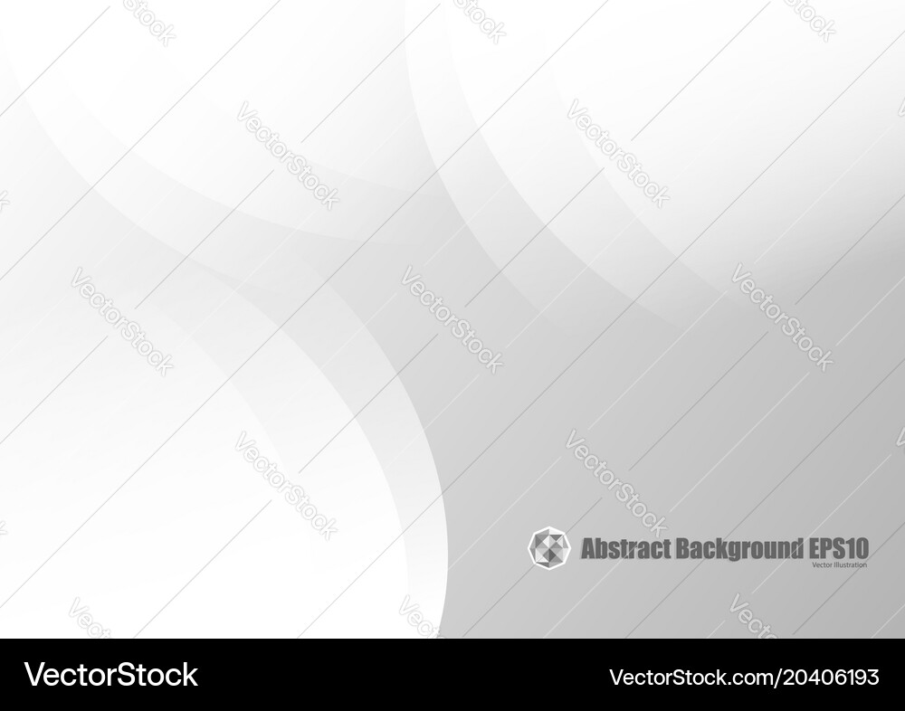 Abstract gray curve background Royalty Free Vector Image