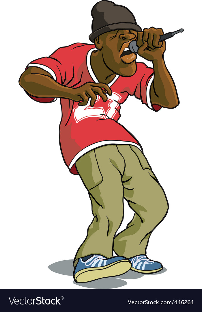Rapper Royalty Free Vector Image - VectorStock