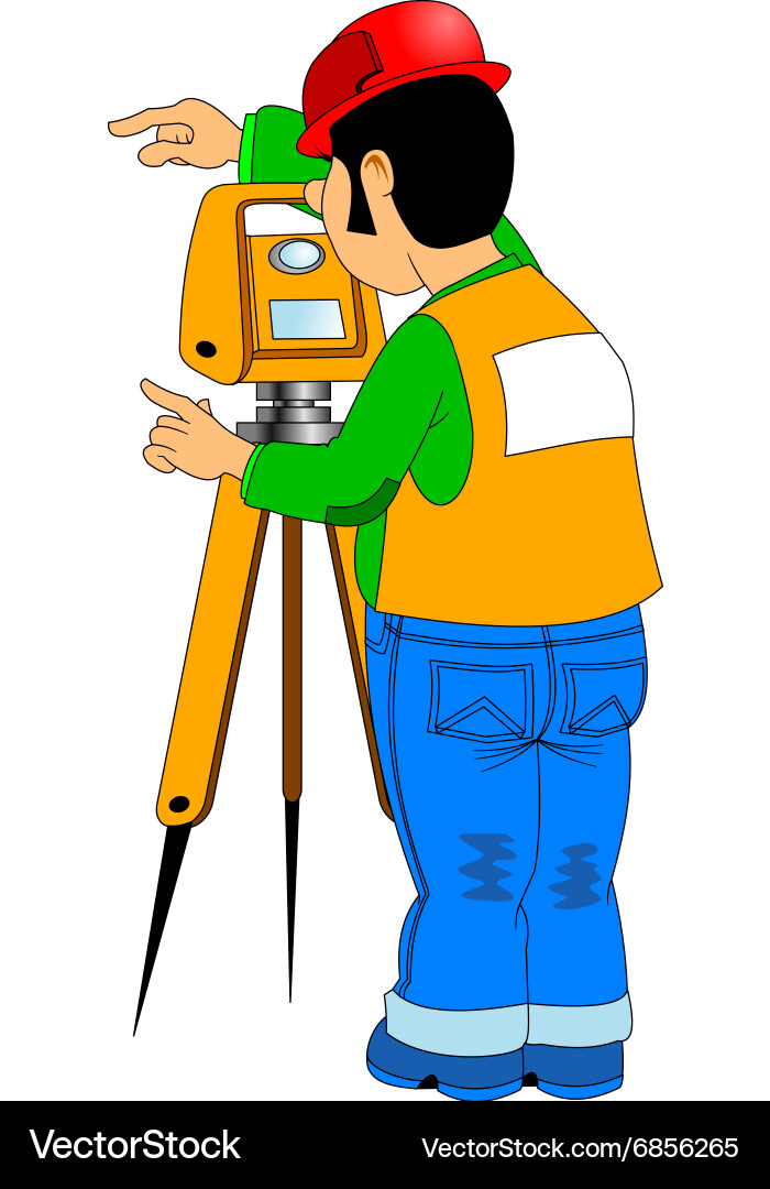 Surveyor Royalty Free Vector Image - VectorStock