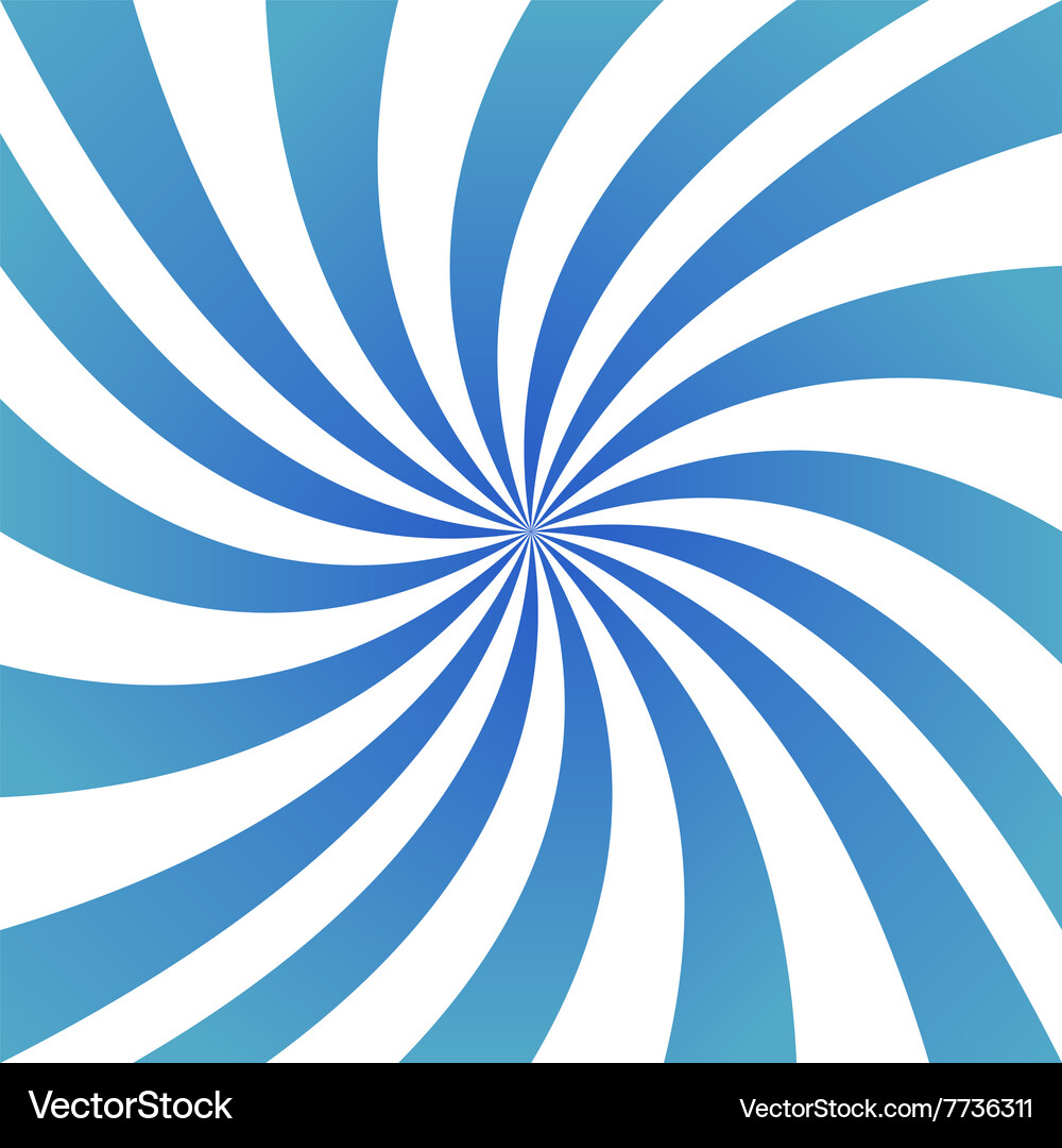 Light blue spiral design background Royalty Free Vector