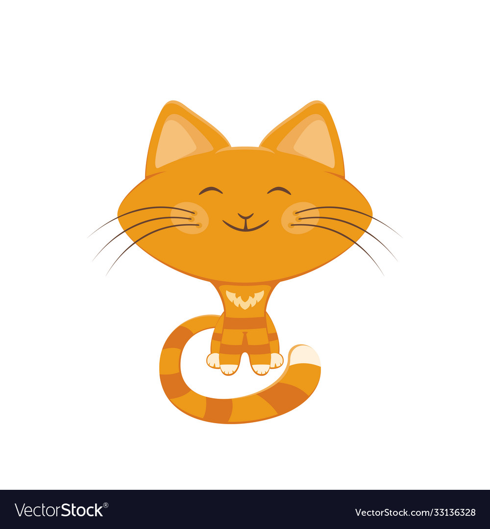 Kitten Royalty Free Vector Image - VectorStock