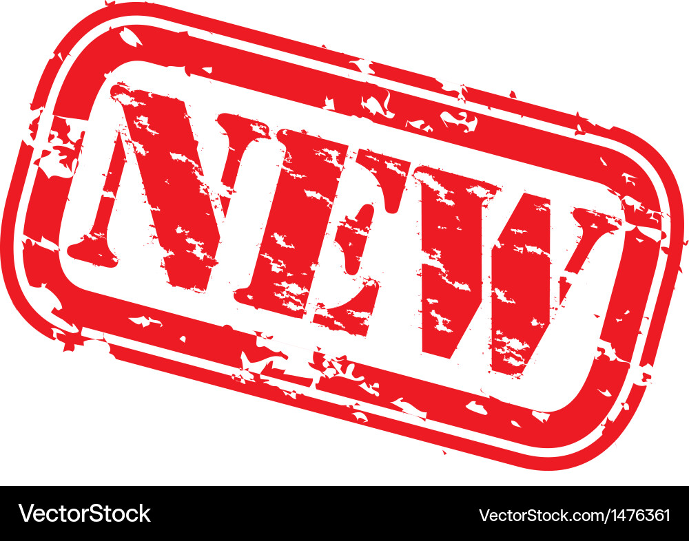 New stamp Royalty Free Vector Image - VectorStock