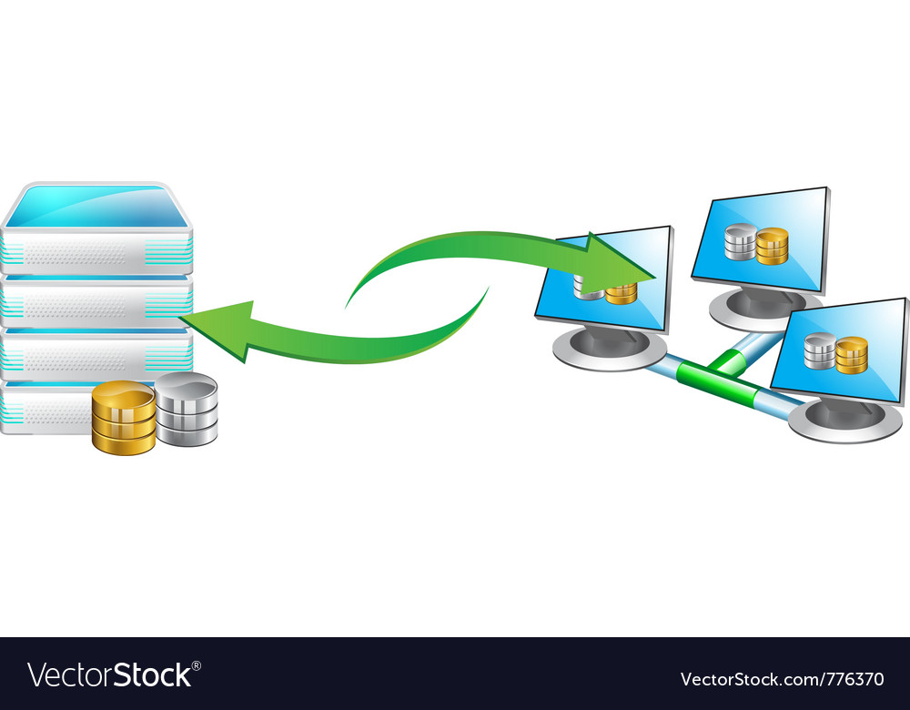 Data transfer Royalty Free Vector Image - VectorStock Data transfer Royalty Free Vector Image - VectorStock
