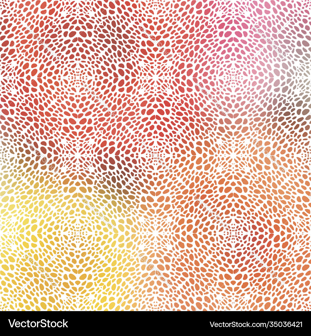 Elegant retro seamless pattern with colorful drops