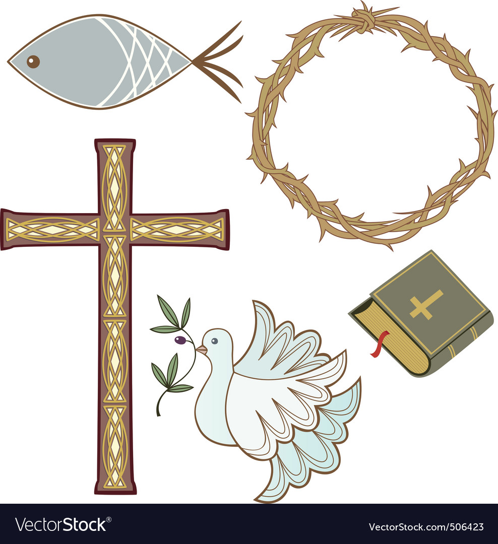 Christian symbol Royalty Free Vector Image - VectorStock