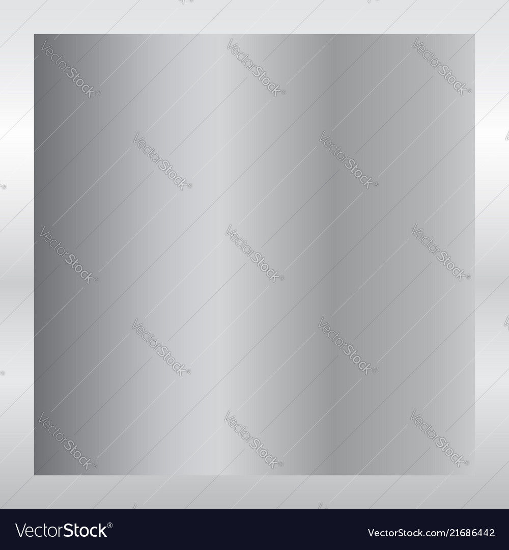 Silver gradient background design texture Vector Image