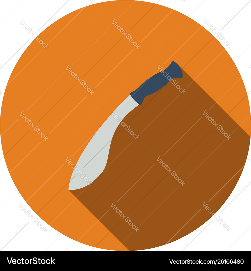Machete icon Royalty Free Vector Image - VectorStock