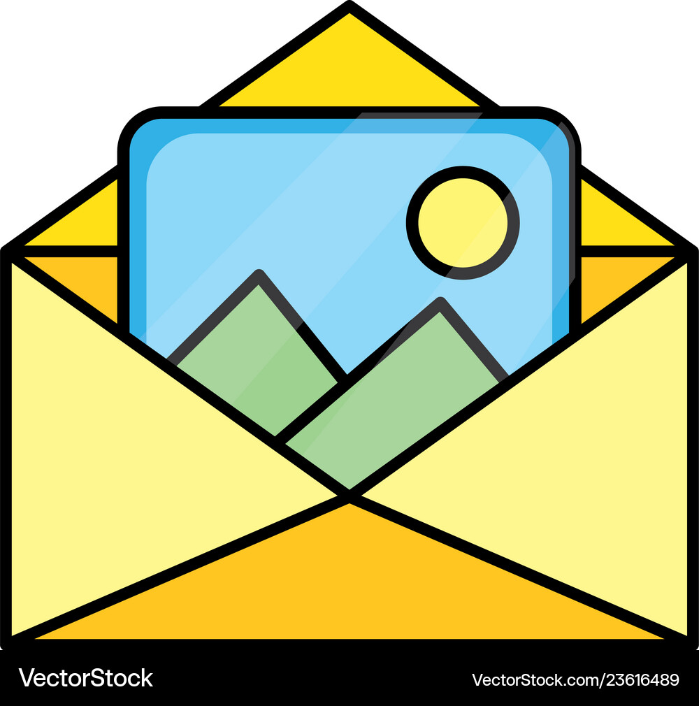 Technology web email cartoon Royalty Free Vector Image