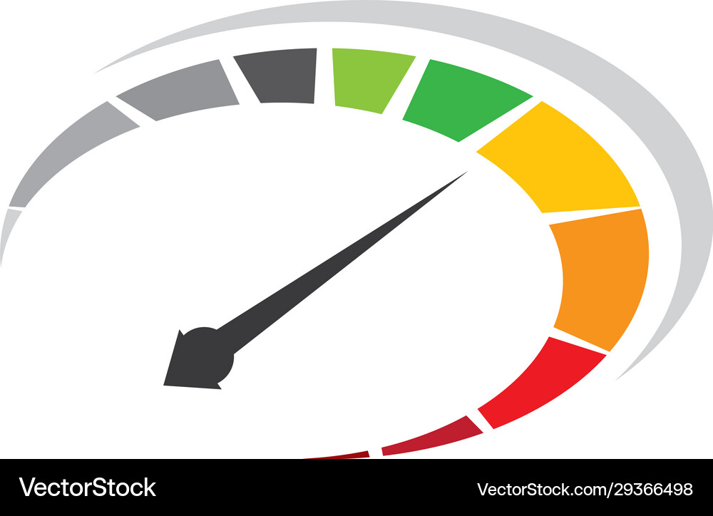 Speed logo template icon Royalty Free Vector Image