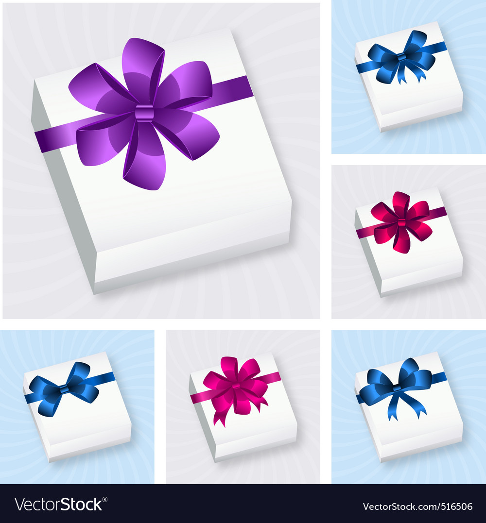 Gift boxes Royalty Free Vector Image - VectorStock