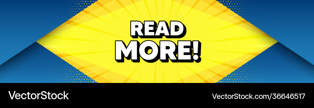 Read more symbol navigation sign Royalty Free Vector Image