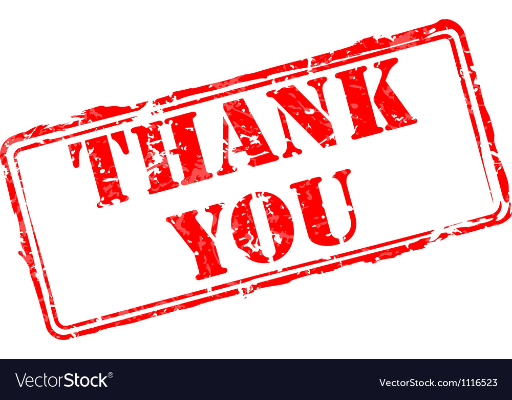 Thank you rubber stamp Vector Image by cluckva - Image #1116523 ... Thank you rubber stamp Vector Image by cluckva - Image #1116523 ...