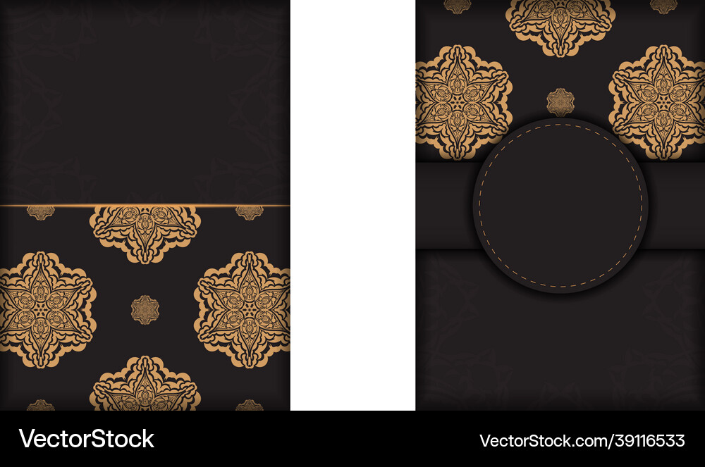 Invitation template with space for your text Vector Image