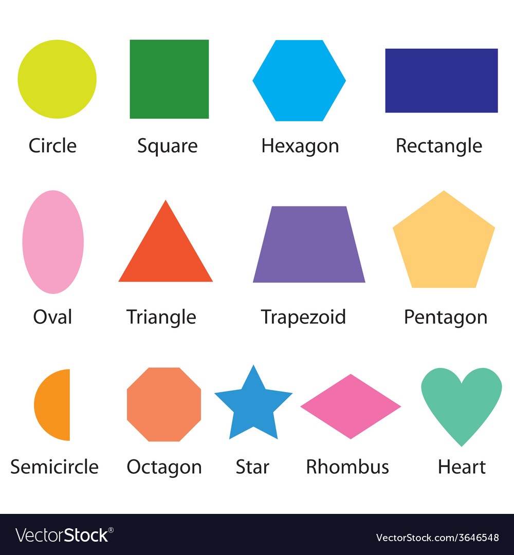 Shapes Chart For Kids Royalty Free Vector Image shapes-chart-for-kids-royalty-free-vector-image