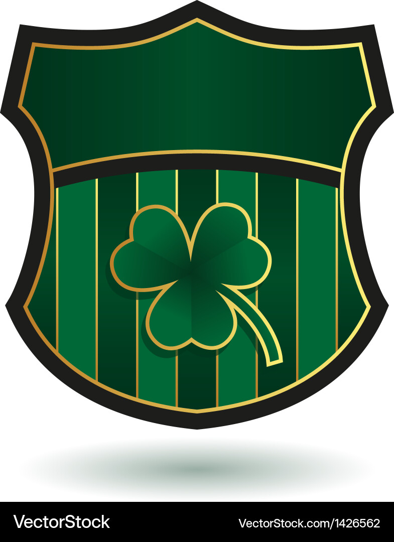 Irish Emblem Royalty Free Vector Image - VectorStock