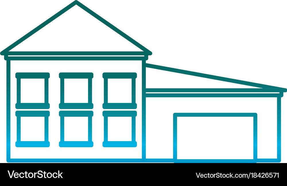 Modern houses design Royalty Free Vector Image