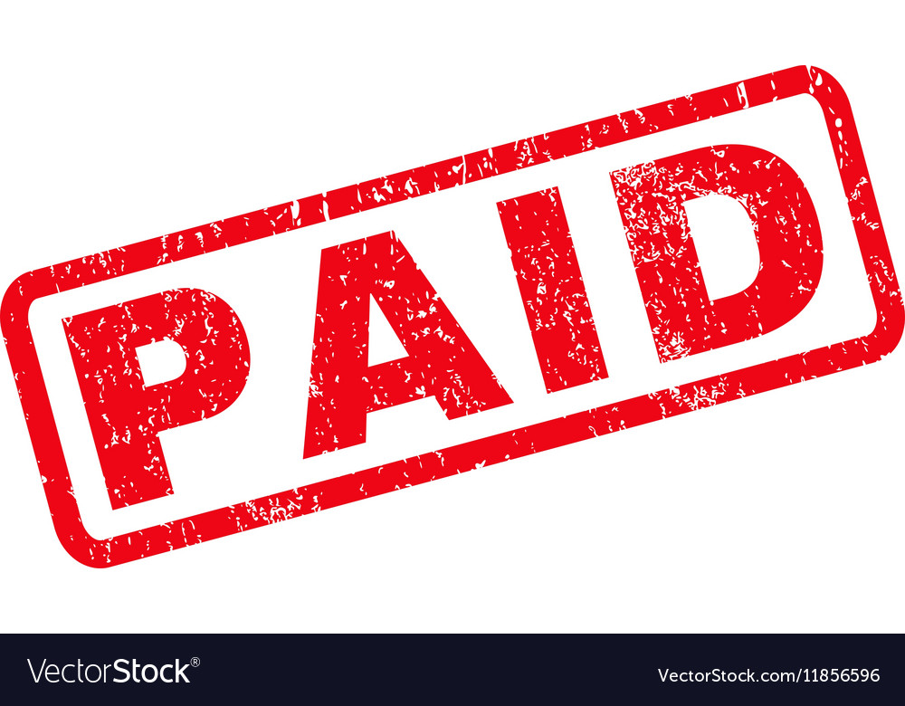 Paid Rubber Stamp Royalty Free Vector Image - VectorStock Paid Rubber Stamp Royalty Free Vector Image - VectorStock