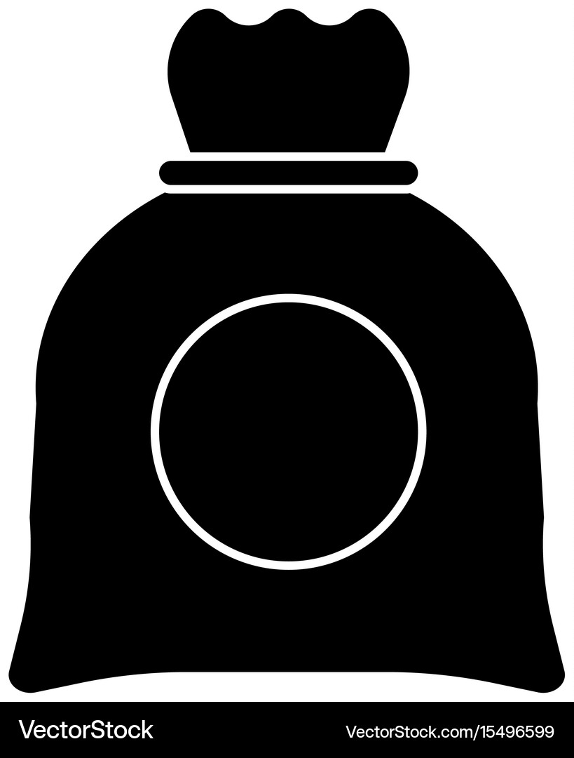 Money sack icon Royalty Free Vector Image - VectorStock