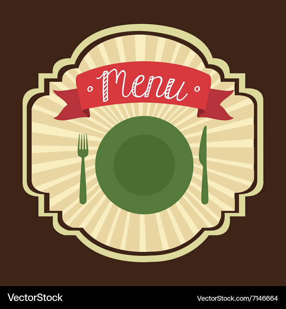 Restaurant menu design Royalty Free Vector Image