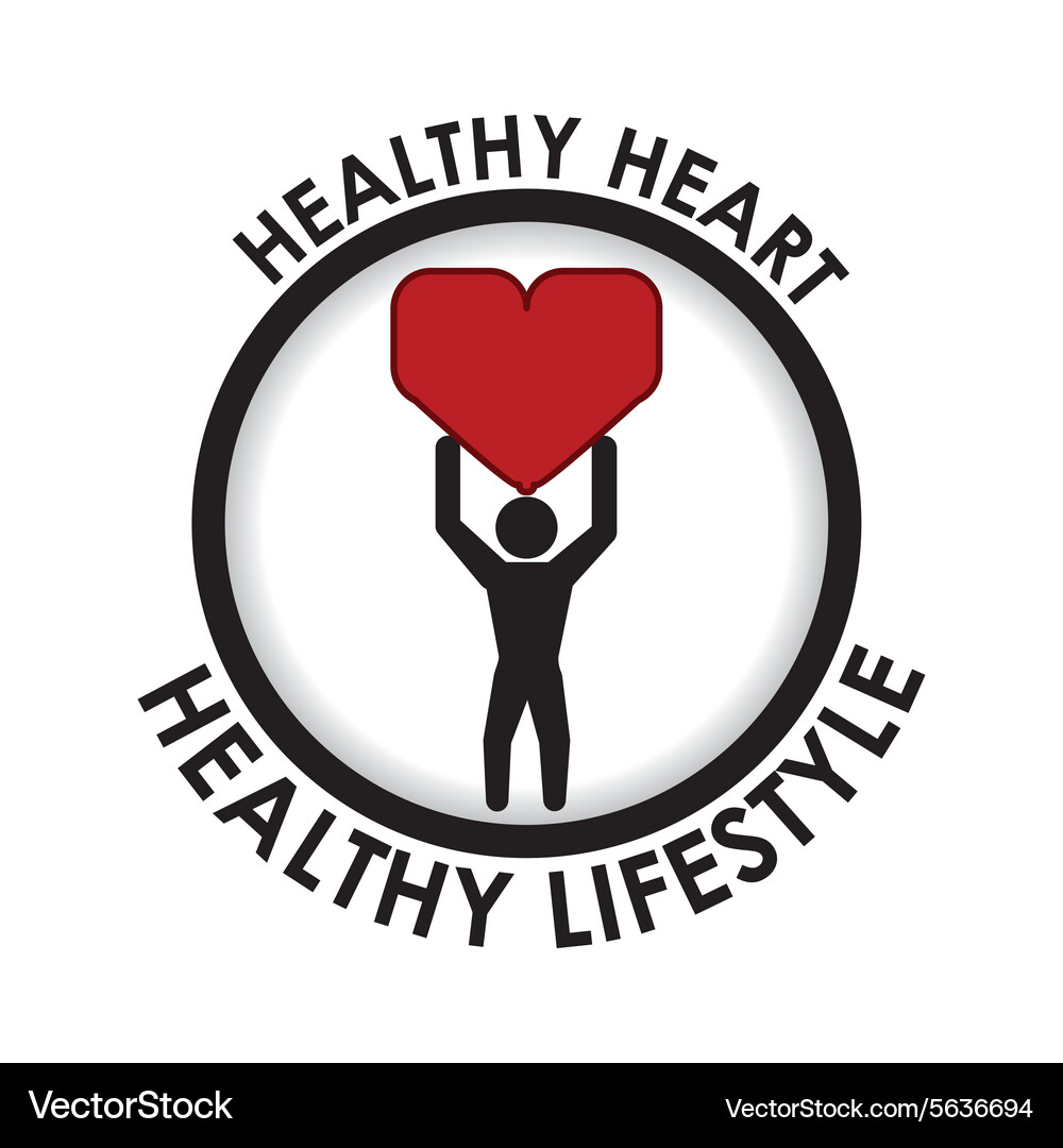 Healthy lifestyle design Royalty Free Vector Image