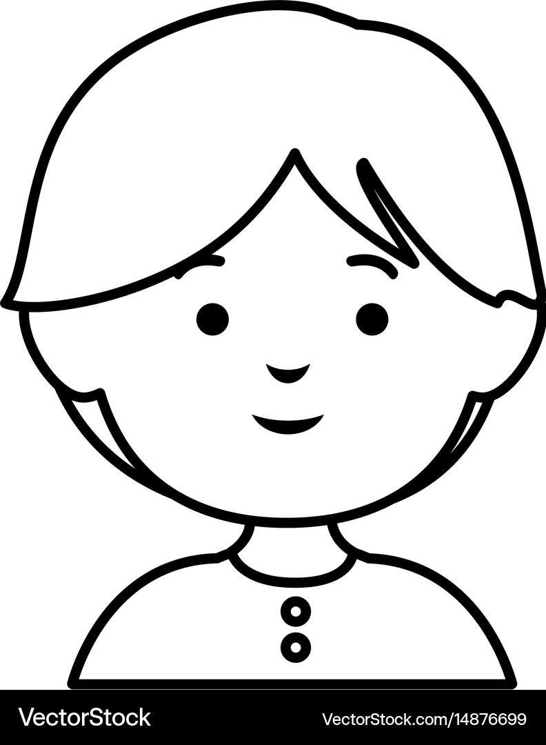 Little boy avatar character Royalty Free Vector Image